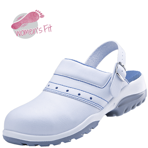 49000 Atlas "CL370" Damenclog, Weiss, SB, SRC, Stahlkappe, Gr. 35-43-35 ...